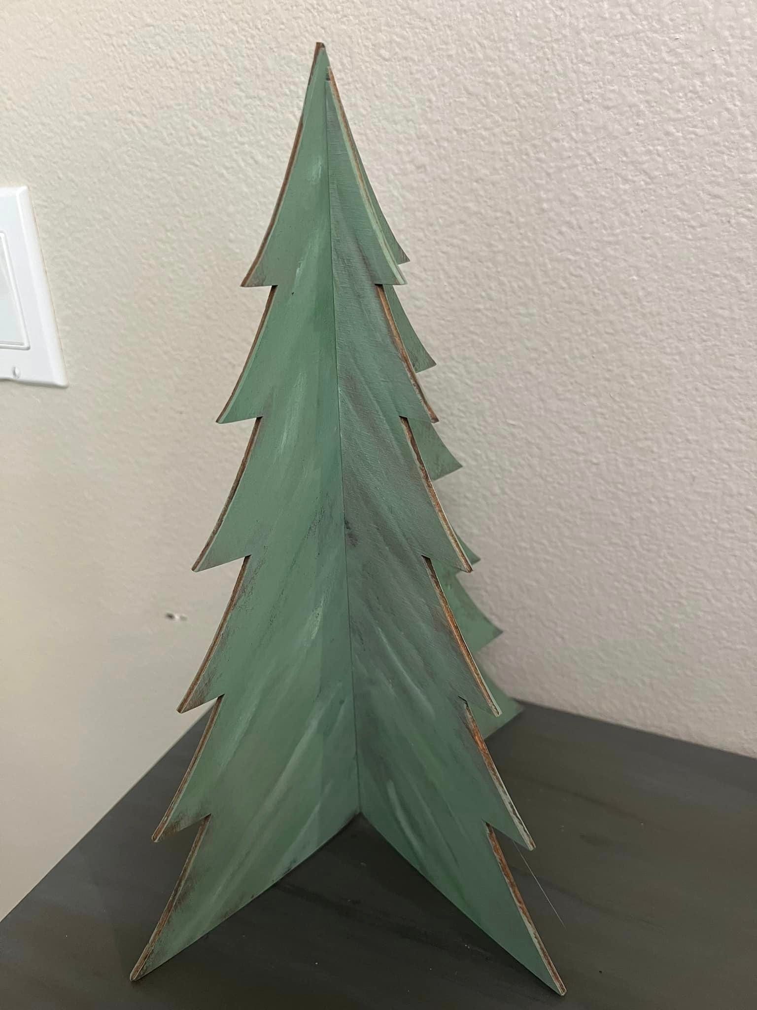 Christmas Tree Cut-outs / 2pc Tree Blank – WallCutz Crafts