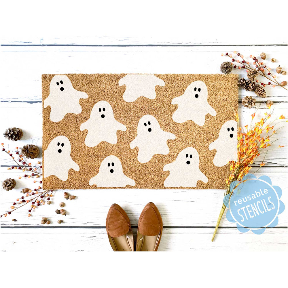 Ghost Pattern / Door Mat Stencil – WallCutz Crafts