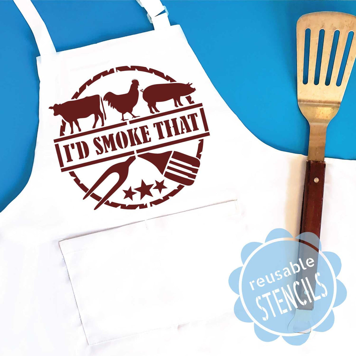 Dad's Grill / Stencil Bundle #1| WallCutz Crafts