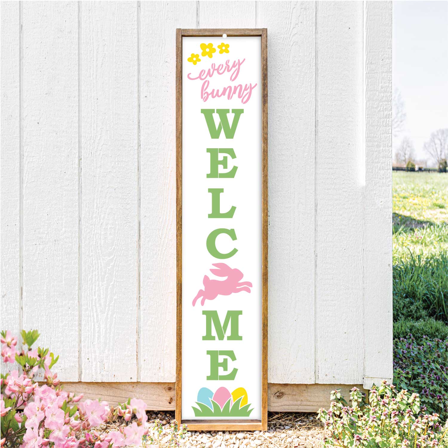 Every Bunny Welcome / Spring Porch Stencil – WallCutz Crafts