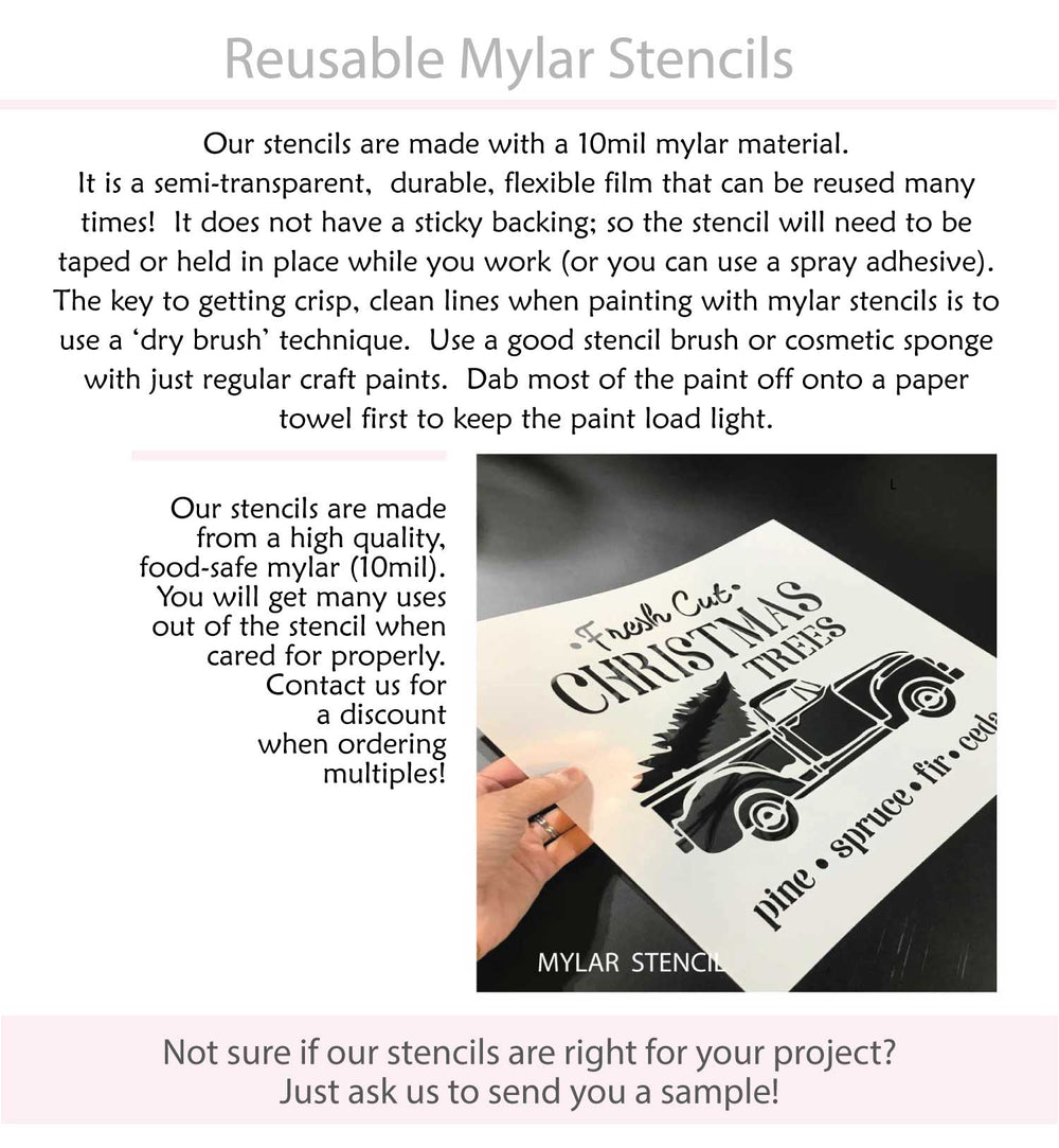 General Store - stencil| WallCutz Crafts