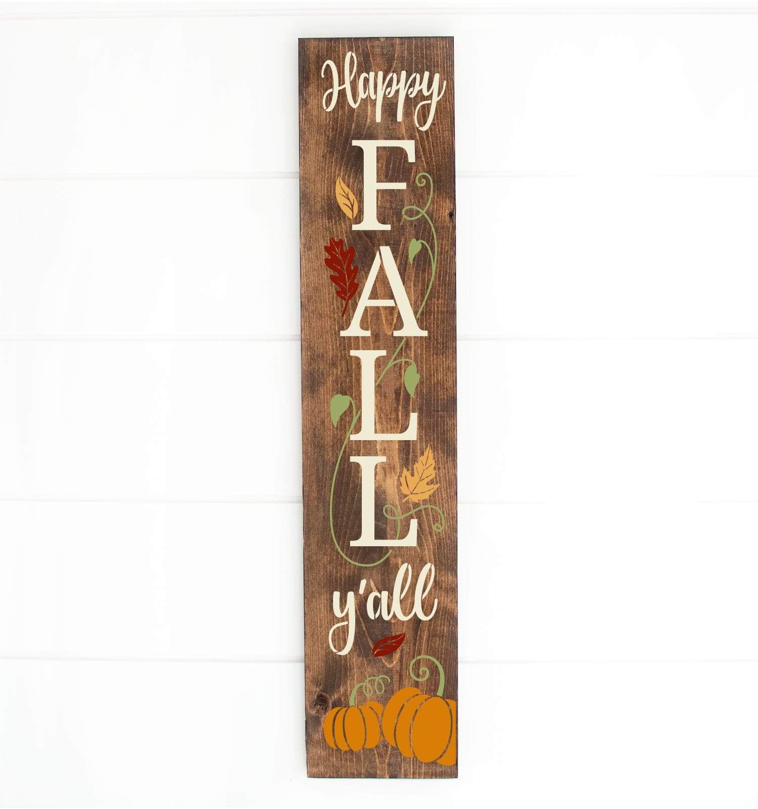 Happy Fall Y'all - pumpkin stencil – WallCutz Crafts