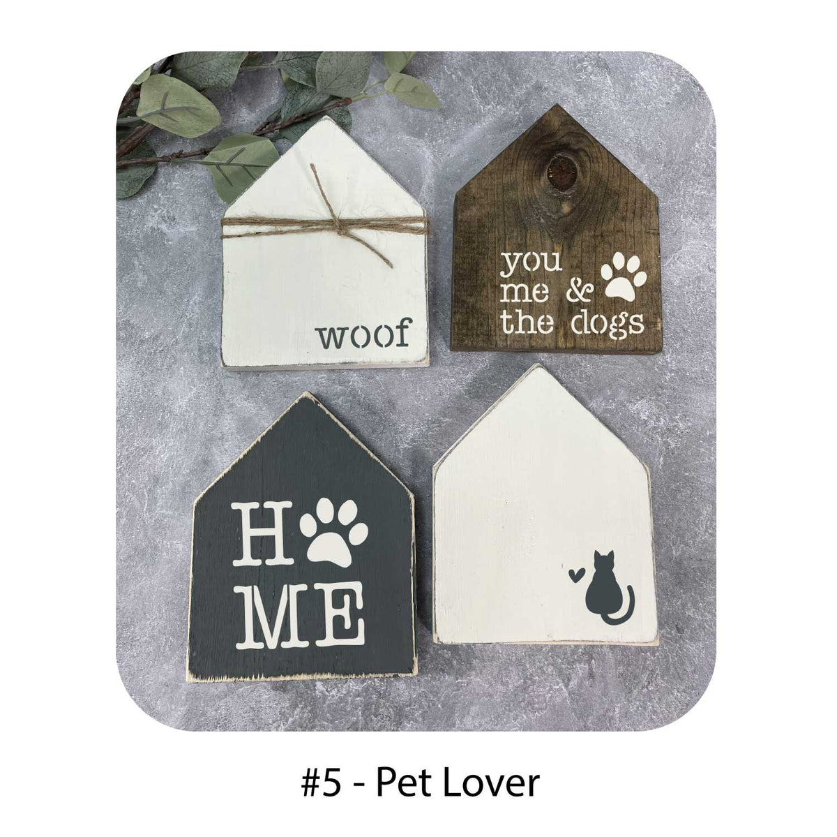 Mini Stencil Packs #1-#6 / (blocks not included)| WallCutz Crafts