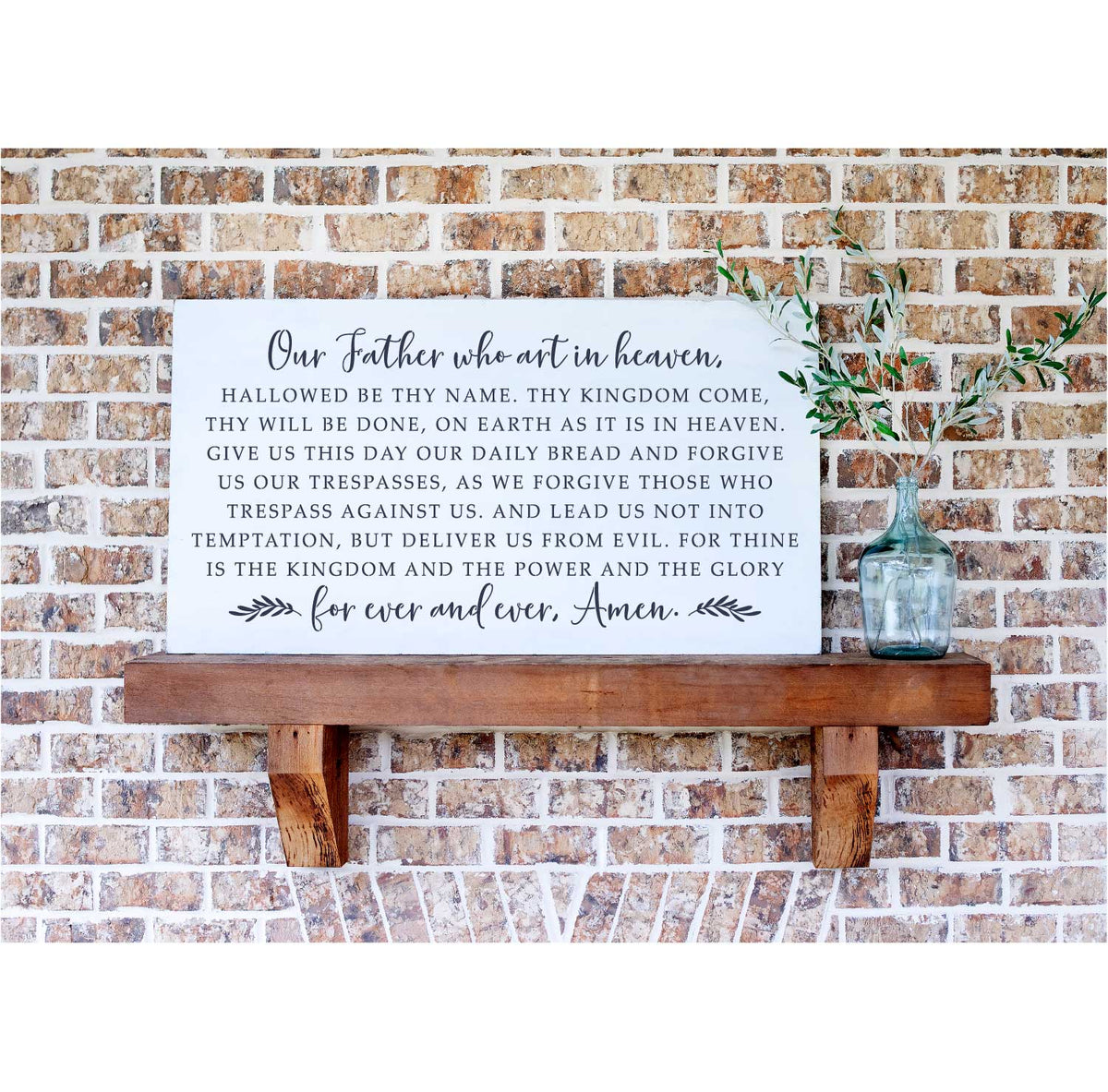 Our Father / The Lords Prayer Stencil| WallCutz Crafts