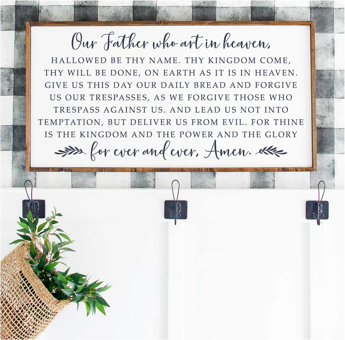 Our Father / The Lords Prayer Stencil| WallCutz Crafts