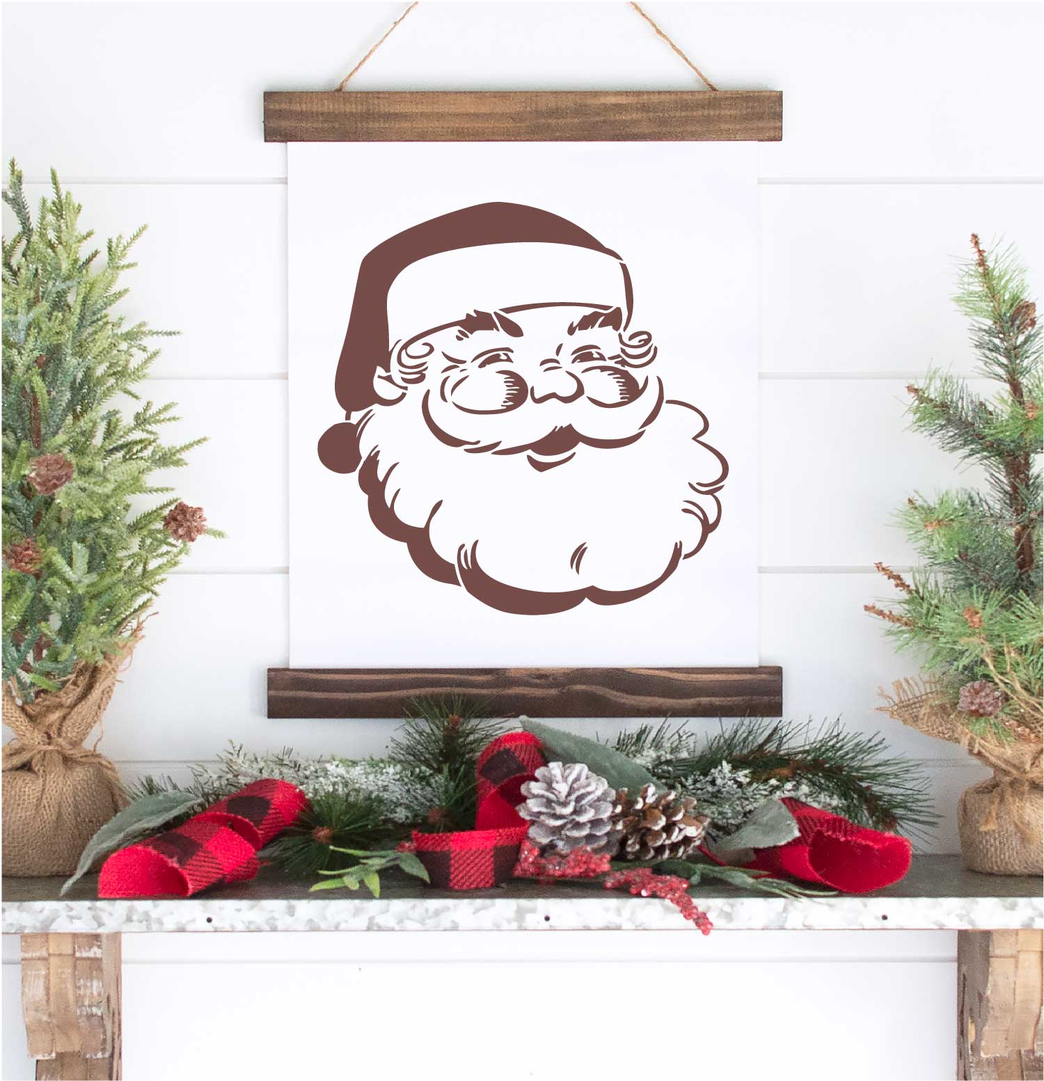 Santa Claus Face Images